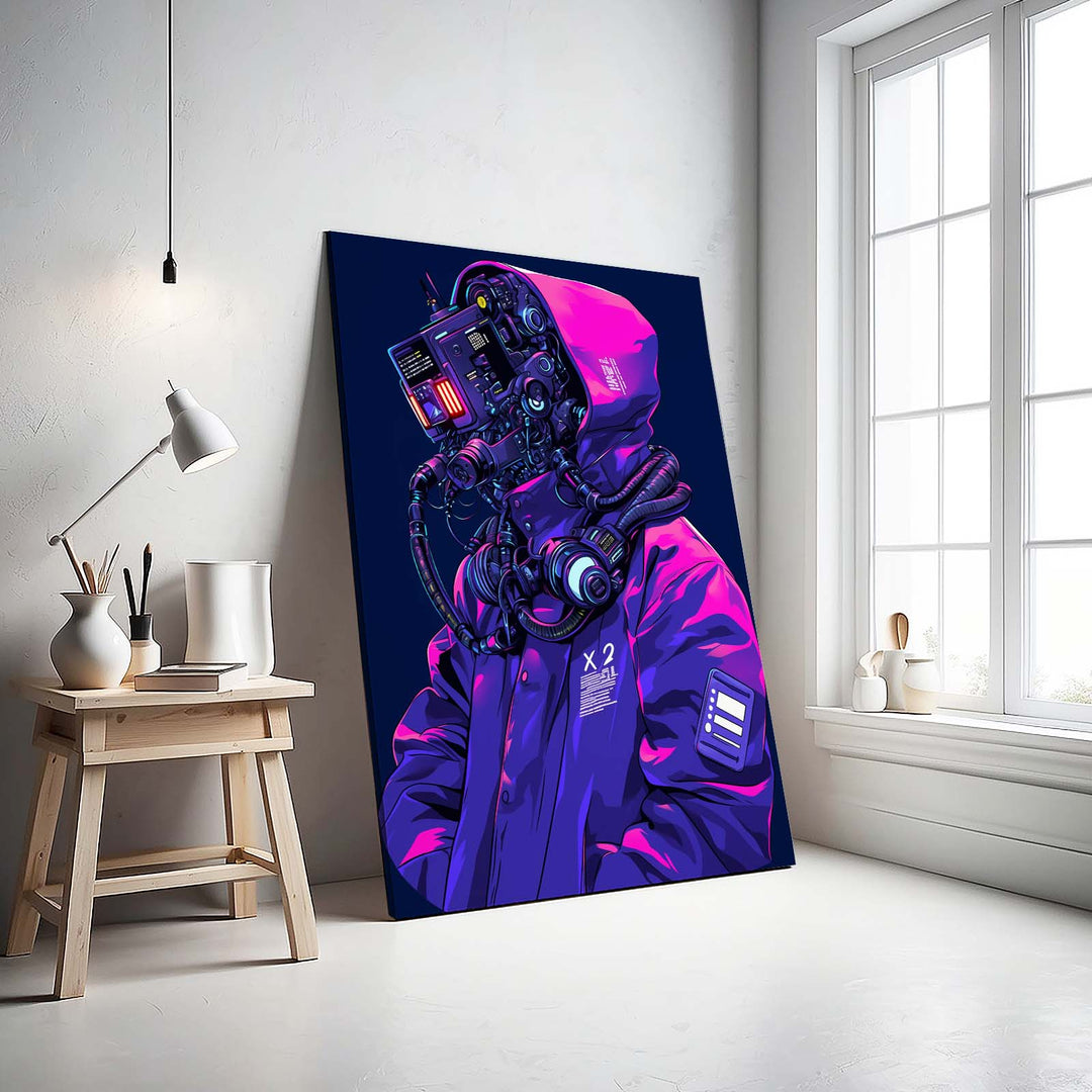 Loading image: Techno Visionary Cyberpunk Art | CYBER TECHWEAR®