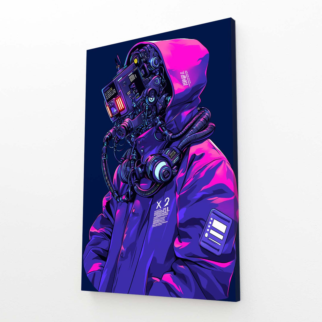 Loading image: Techno Visionary Cyberpunk Art | CYBER TECHWEAR®