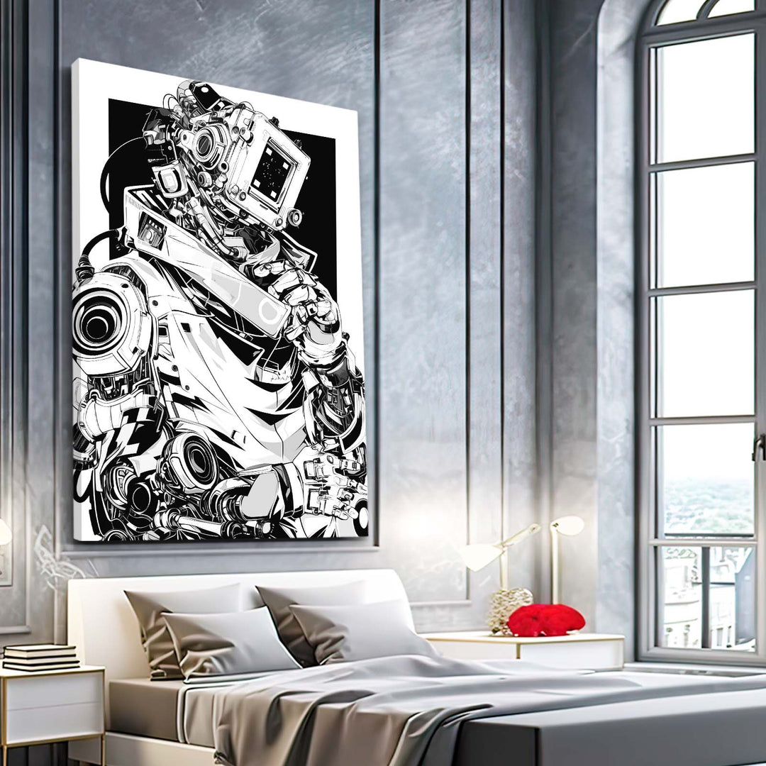 Loading image: Technomancer Cyberpunk Art | CYBER TECHWEAR®