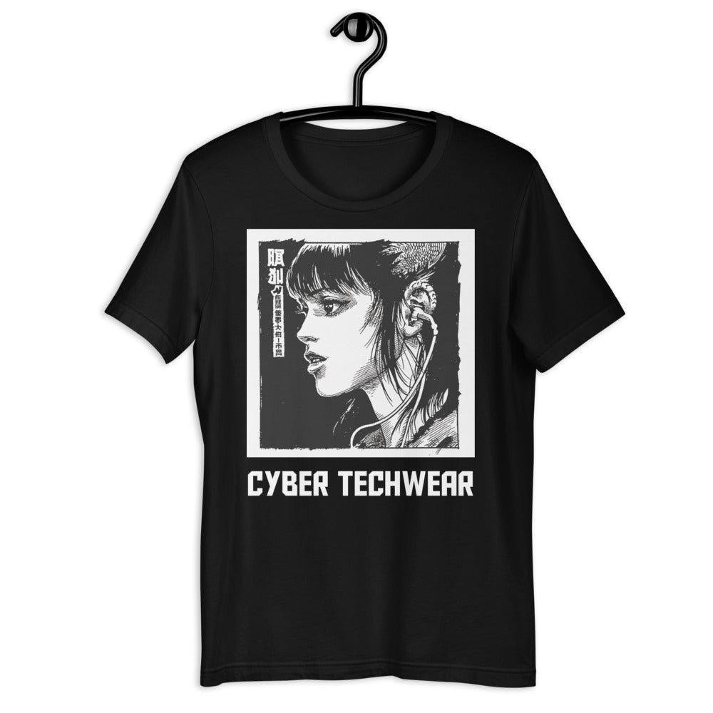 T Shirt Cyberpunk Black | CYBER TECHWEAR®