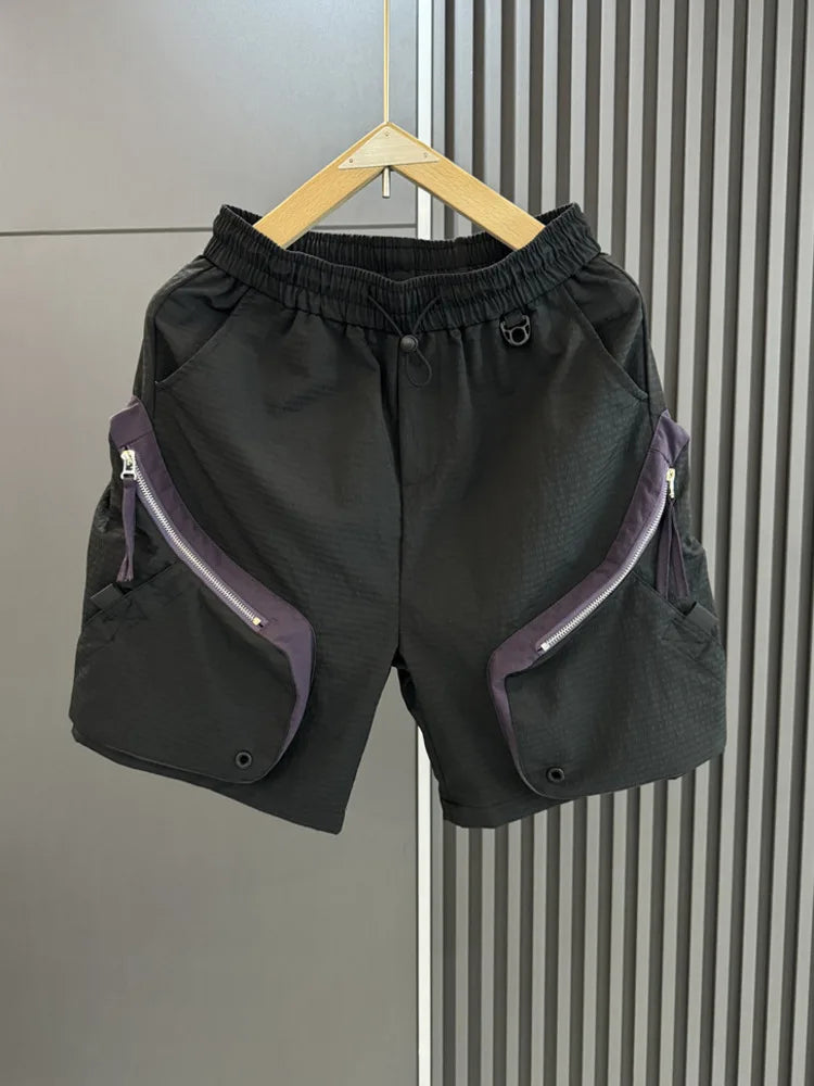 Vintage Zipper Style Shorts | CYBER TECHWEAR®