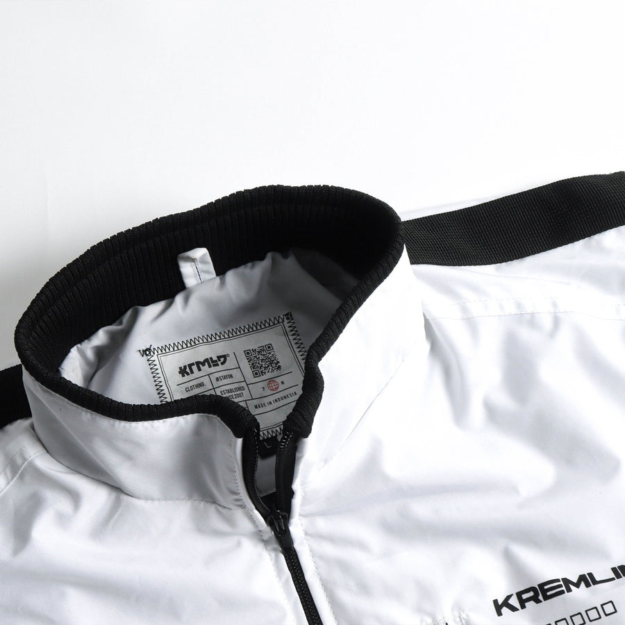 White Cyberpunk Techwear Jacket | CYBER TECHWEAR®