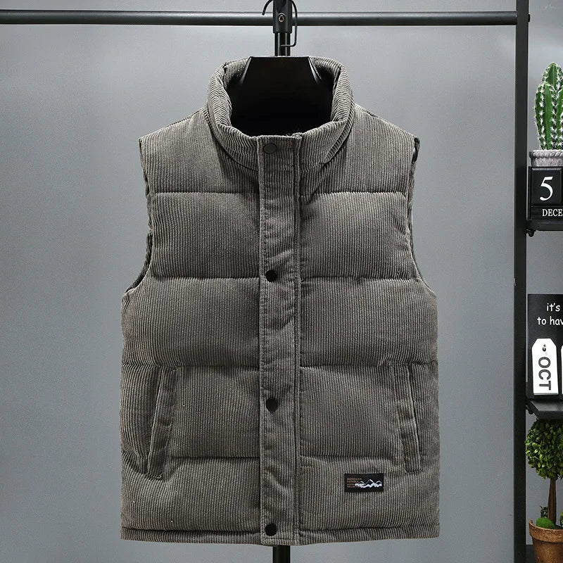 White Utility Vest Warm | CYBER TECHWEAR®