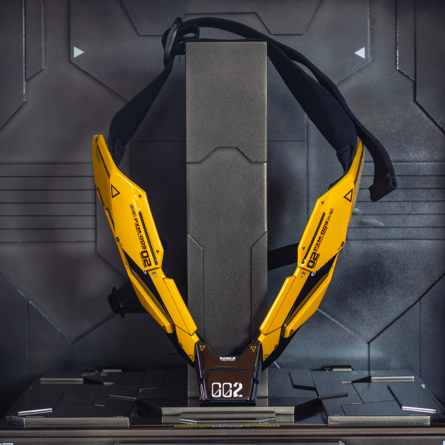 Loading image: Yellow Cyberpunk Mask Ninja