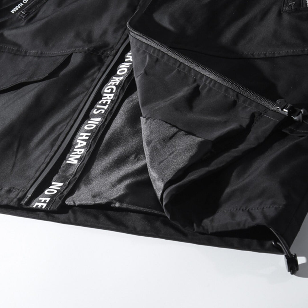 Black Tech Wear Jacket