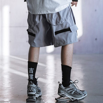 Loading image: Cyberpunk Techwear Shorts