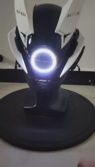Loading image: Warrior Cyberpunk Helmet | CYBER TECHWEAR®
