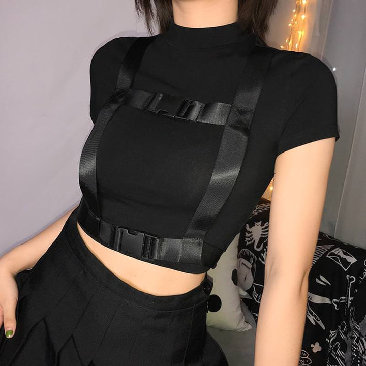 Techwear Crop Top | CYBER TECHWEAR®
