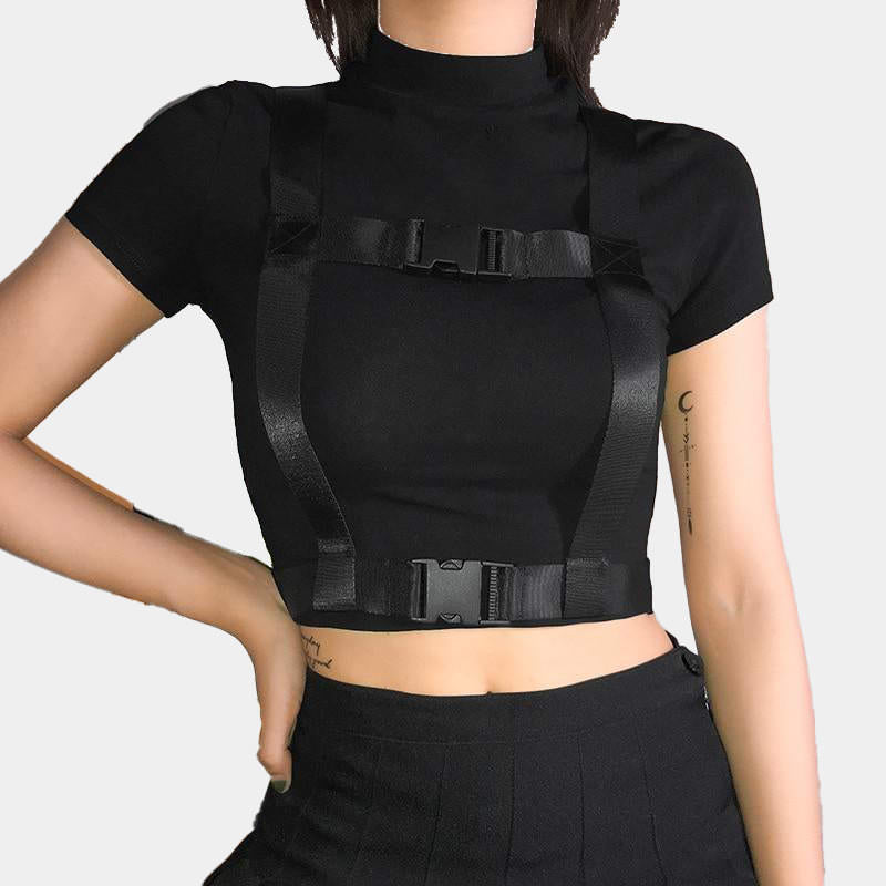 Techwear Crop Top | CYBER TECHWEAR®