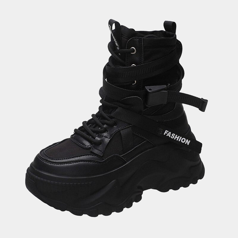 Tech Wear Boots Black | CYBER TECHWEAR®
