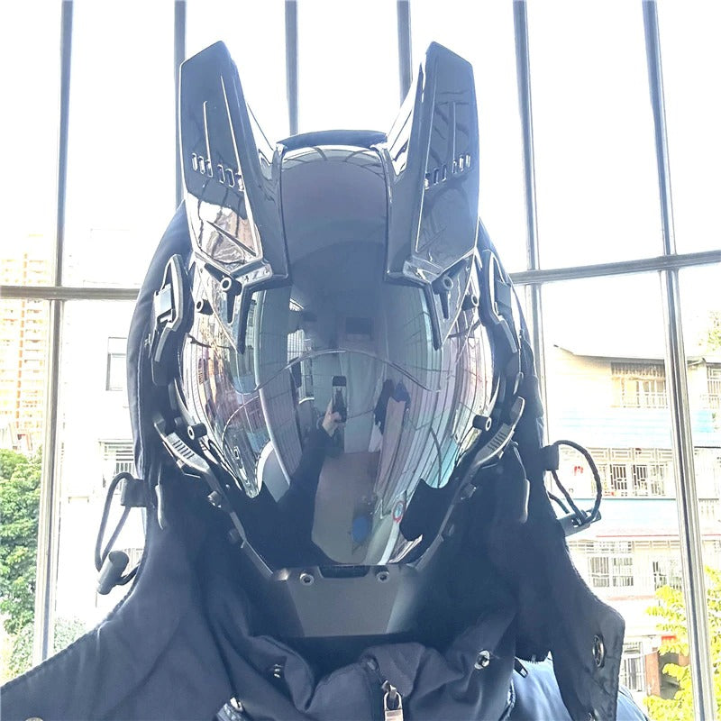 Classic Cyberpunk Helmet | CYBER TECHWEAR®