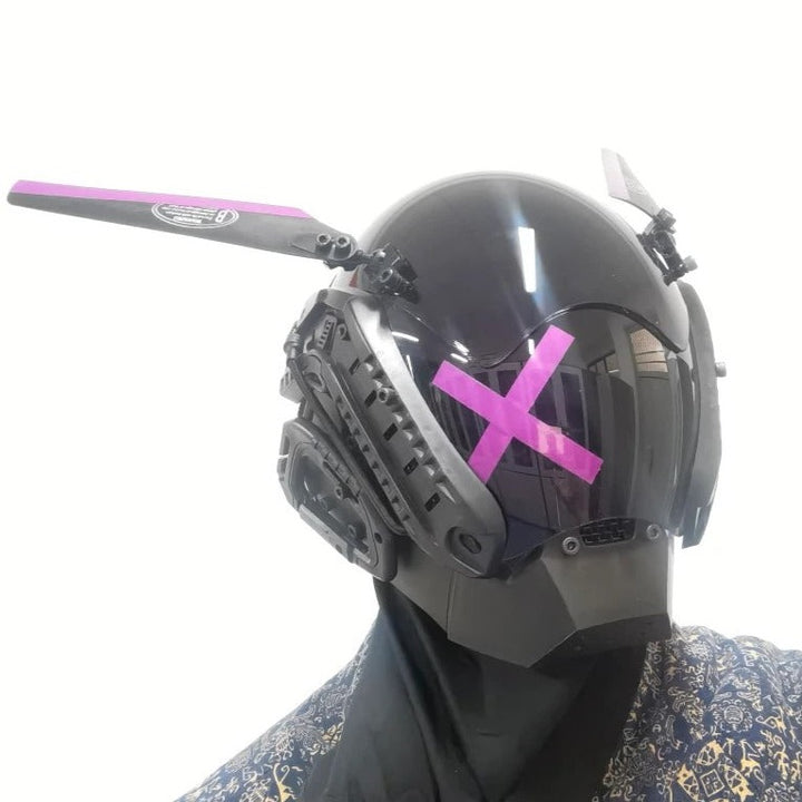 Cyberpunk Bike Helmet | CYBER TECHWEAR®