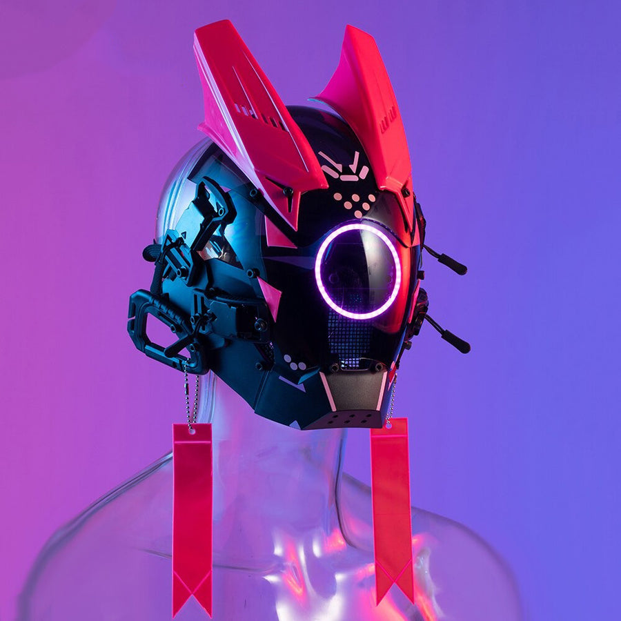 Home Cyberpunk Helmet Pink