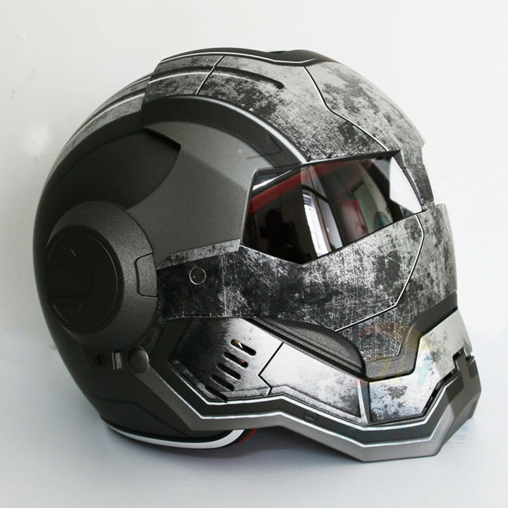 Cyberpunk Motorcycle Helmet | CYBER TECHWEAR®