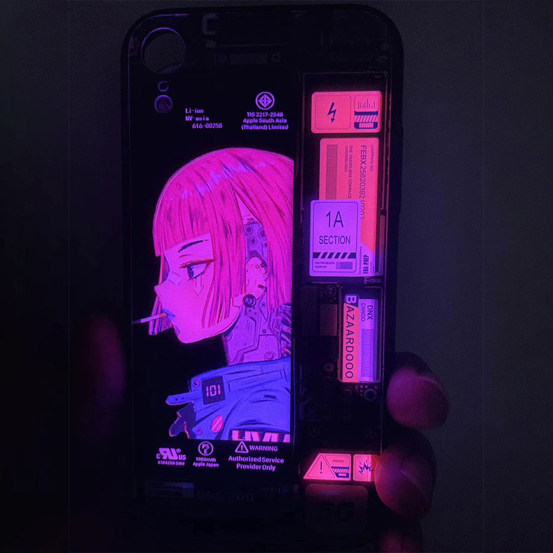 Loading image: Cyberpunk Led Phone Case | CYBER TECHWEAR®