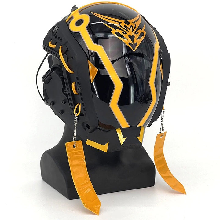 Cyberpunk Sci Fi Helmet | CYBER TECHWEAR®
