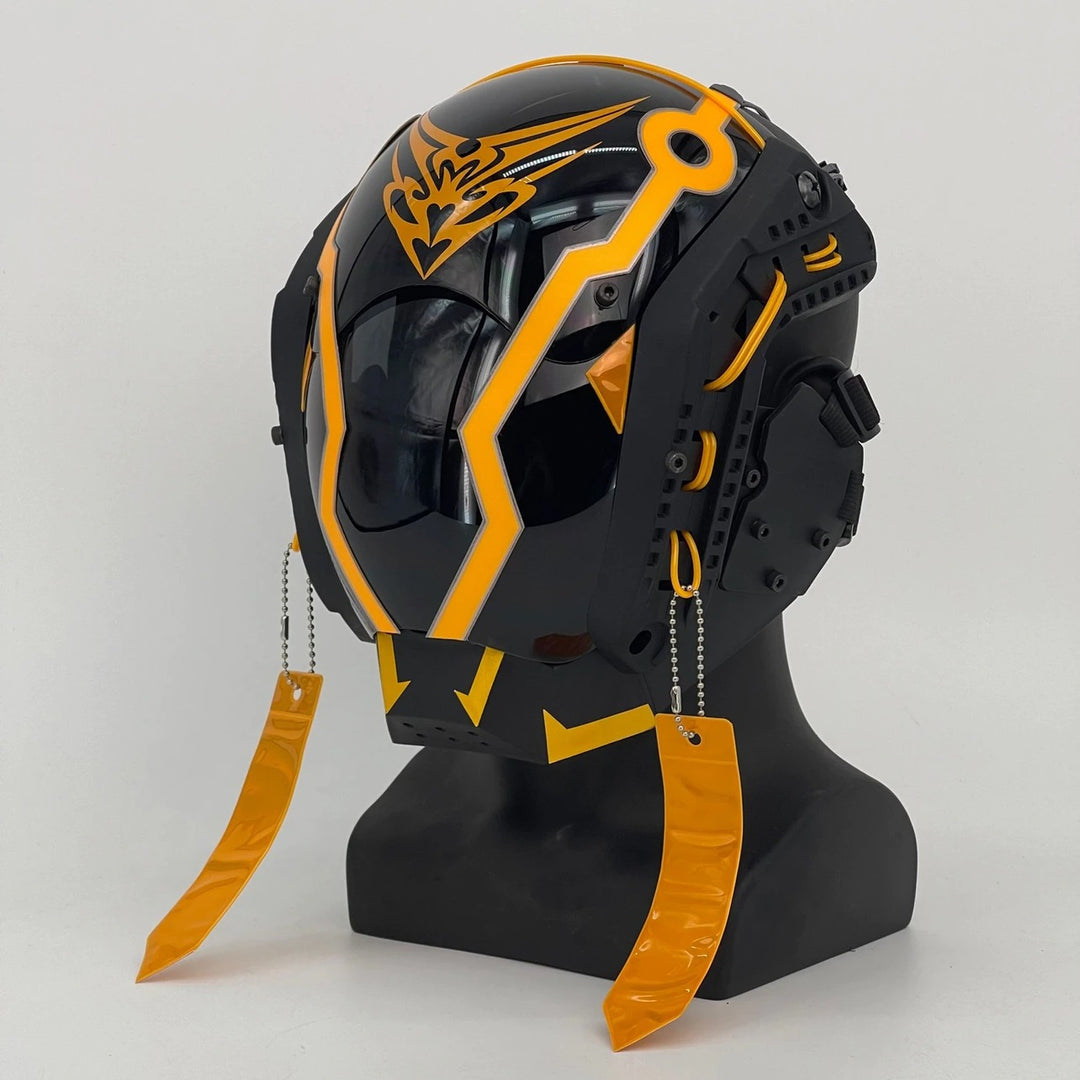 Cyberpunk Sci Fi Helmet | CYBER TECHWEAR®