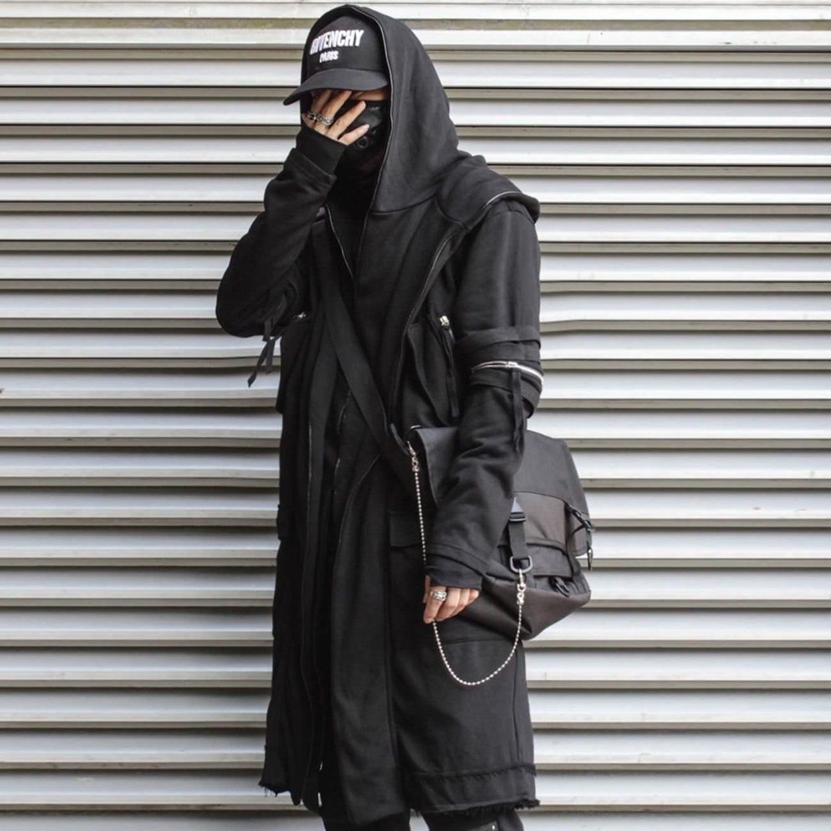 Cyberpunk Techwear Cape | CYBER TECHWEAR®