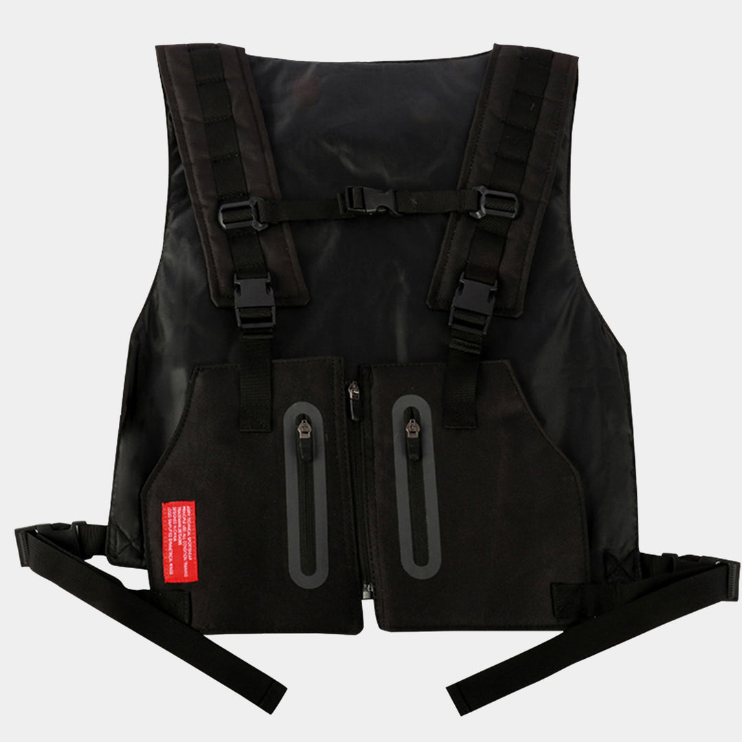 Reflective Techwear Vest | CYBER TECHWEAR®
