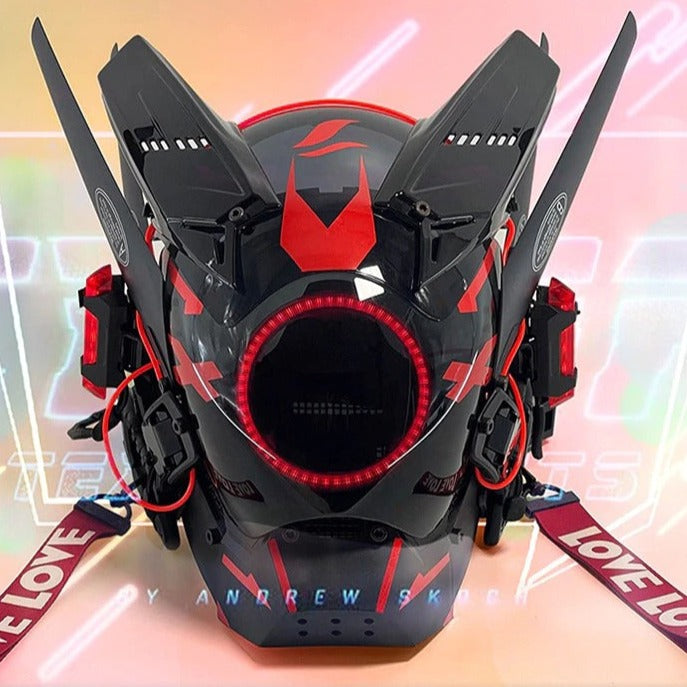 Casco Cyberpunk Futurista | CIBER TECHWEAR® – CYBER TECHWEAR