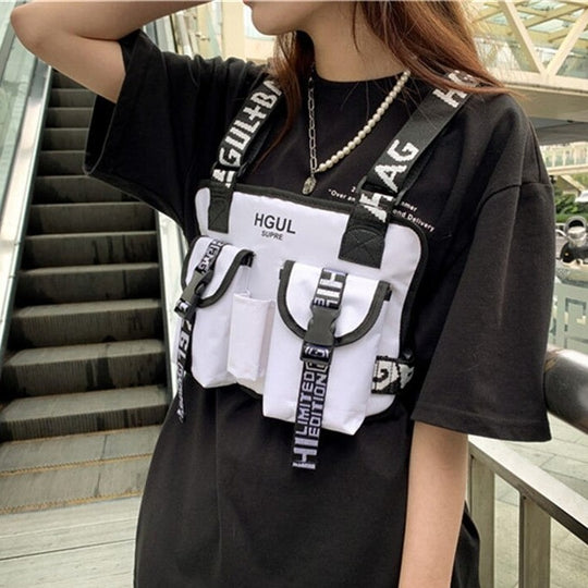 Hip Hop Chest Bag | CYBER TECHWEAR®