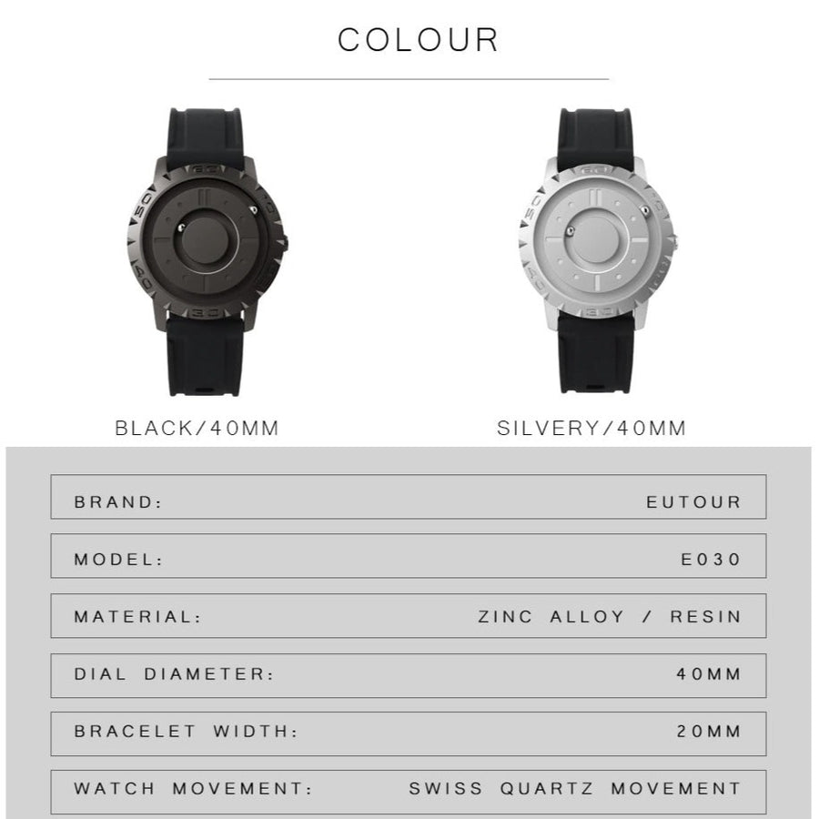 Magnetic Techwear Watch