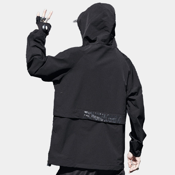 Cyberpunk Techwear Cape