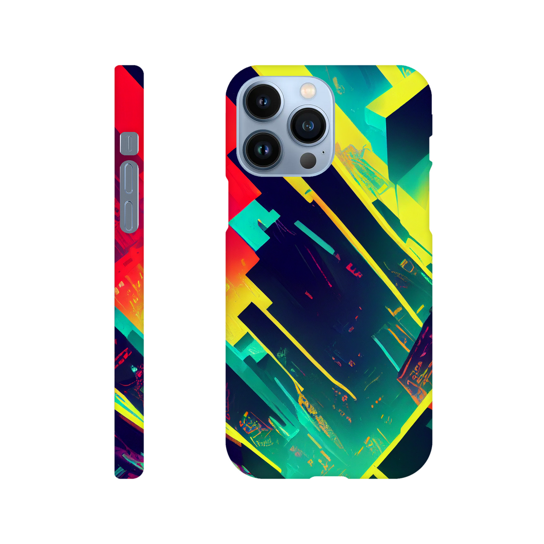 Psychedelic Cyberpunk Phone Case | CYBER TECHWEAR®