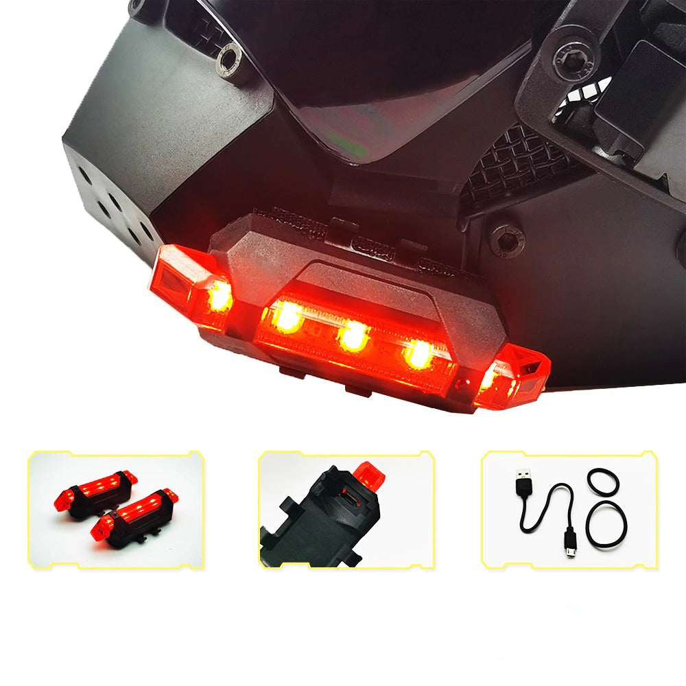 Red Cyberpunk Helmet Lamp | CYBER TECHWEAR®