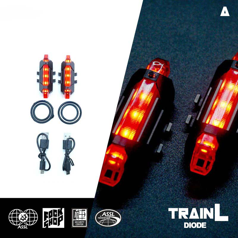 Red Cyberpunk Helmet Lamp | CYBER TECHWEAR®