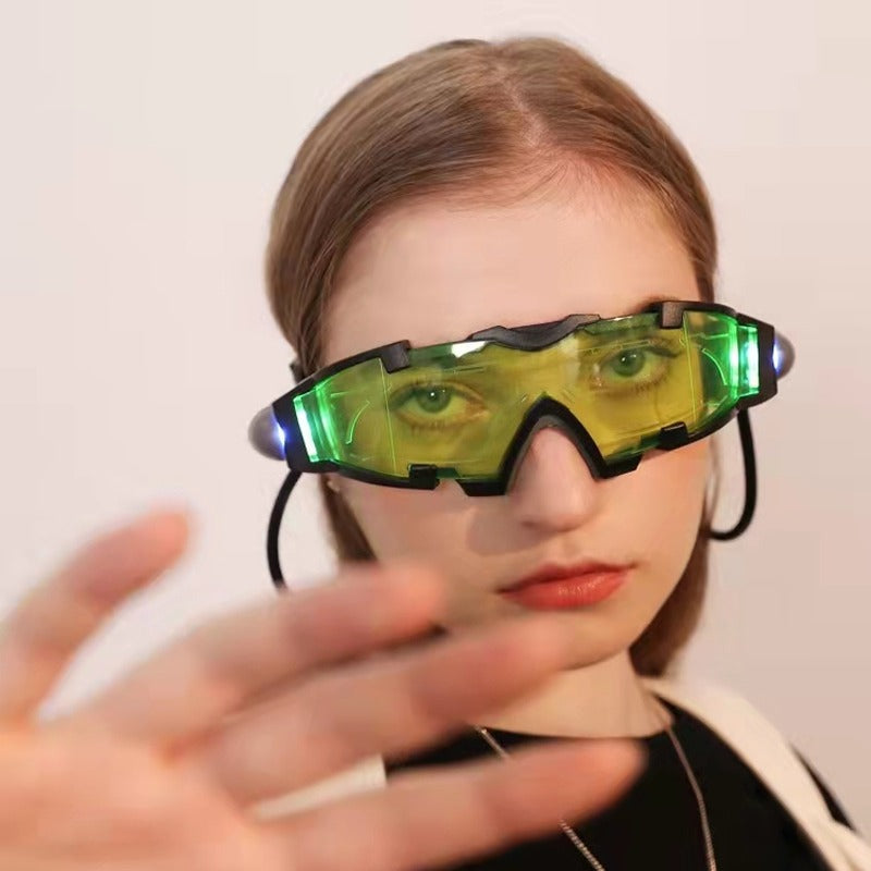 Space Cyberpunk Glasses | CYBER TECHWEAR®