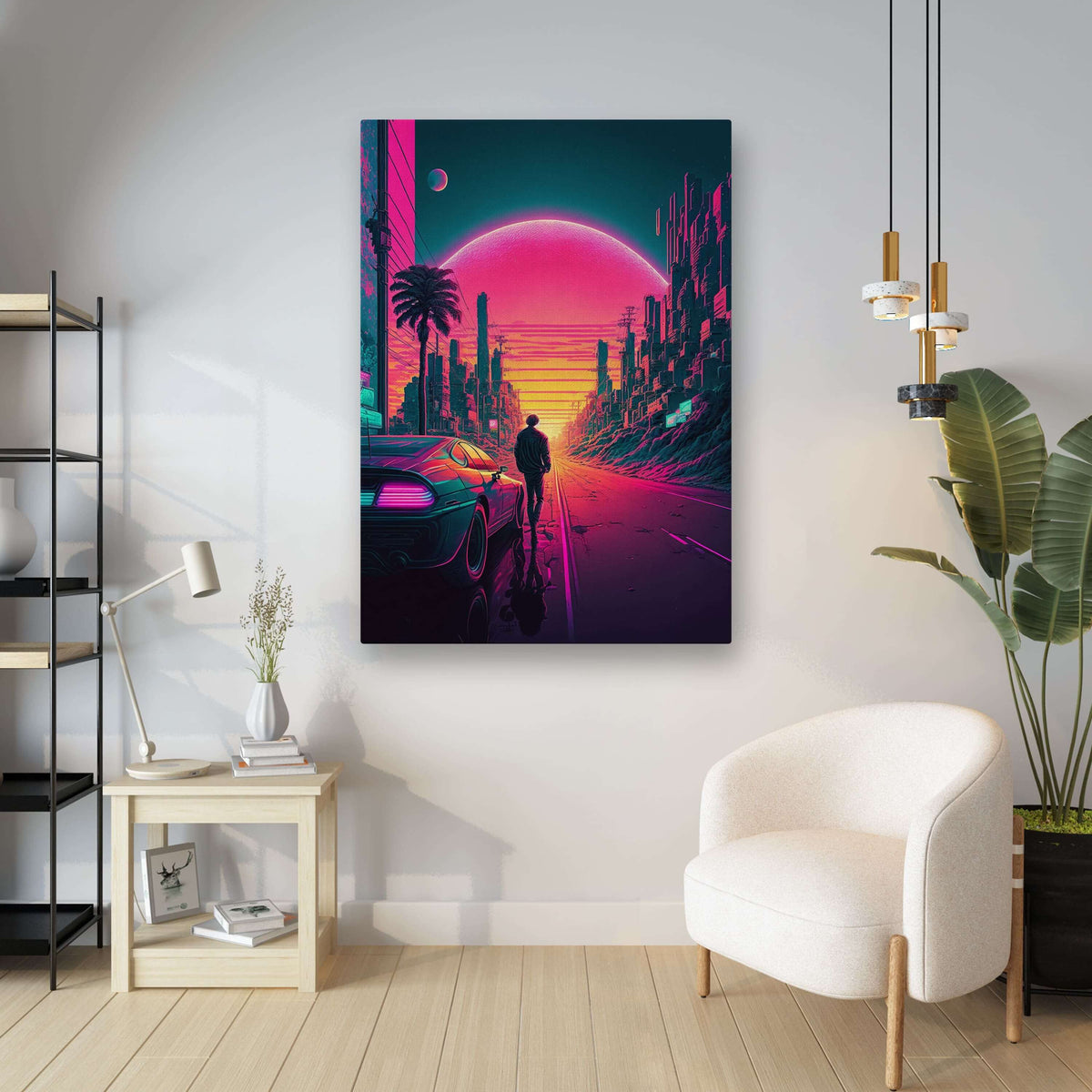 Arte Cyberpunk al atardecer | CIBER TECHWEAR® – CYBER TECHWEAR