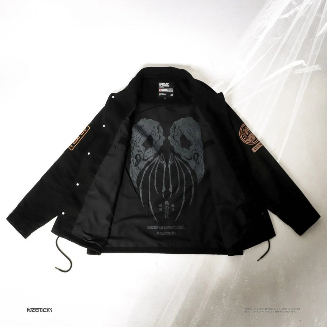 Tech Wear Black Jacket | CYBER TECHWEAR®