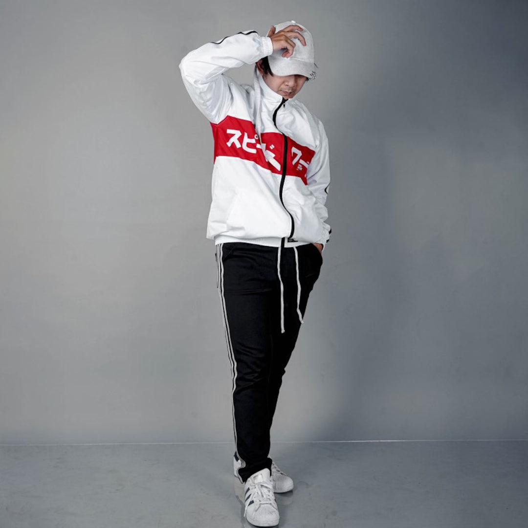 Tech Wear Jacket White | CYBER TECHWEAR®