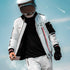 White Cyberpunk Techwear Jacket | CYBER TECHWEAR®