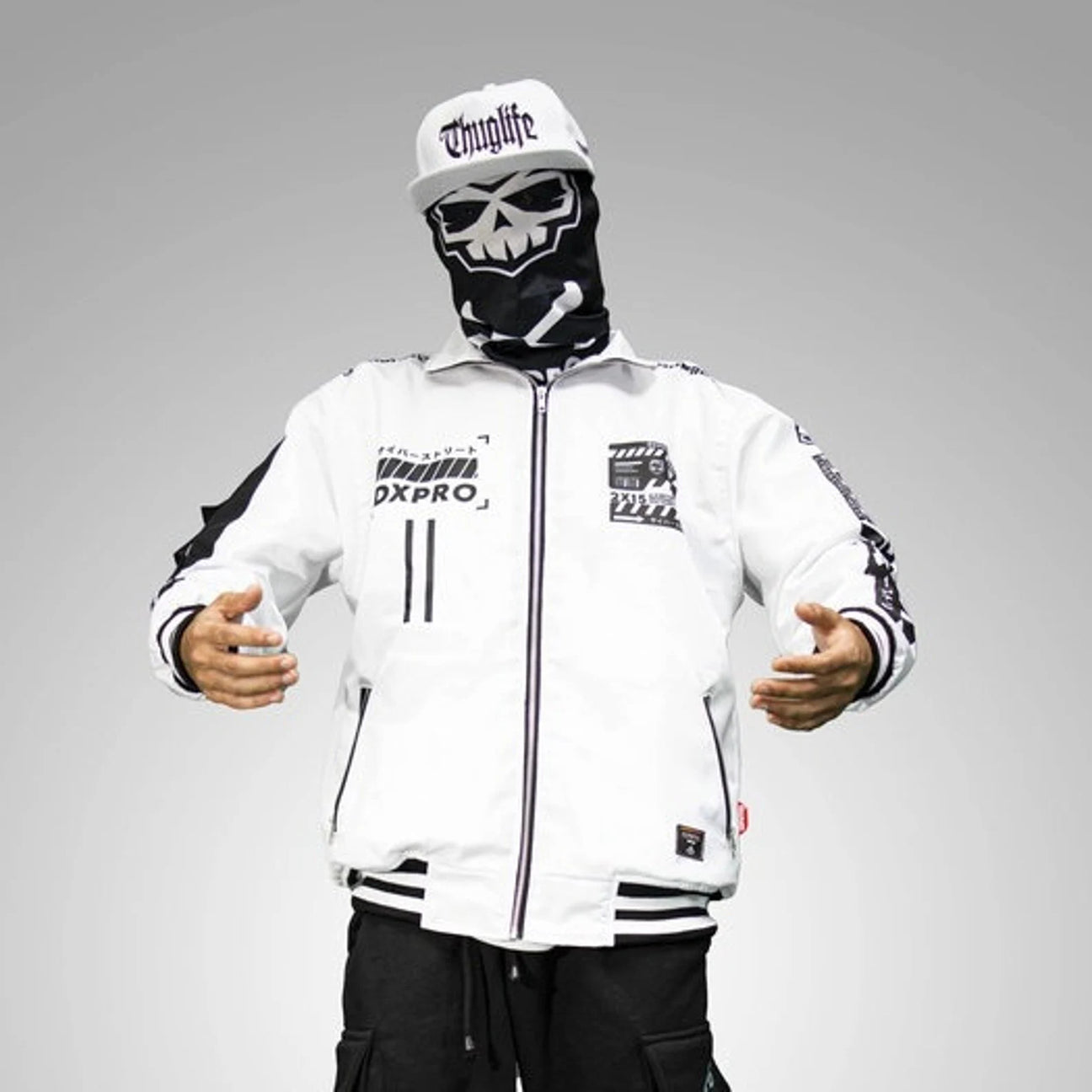 White Tech Wear Jacket | CYBER TECHWEAR®