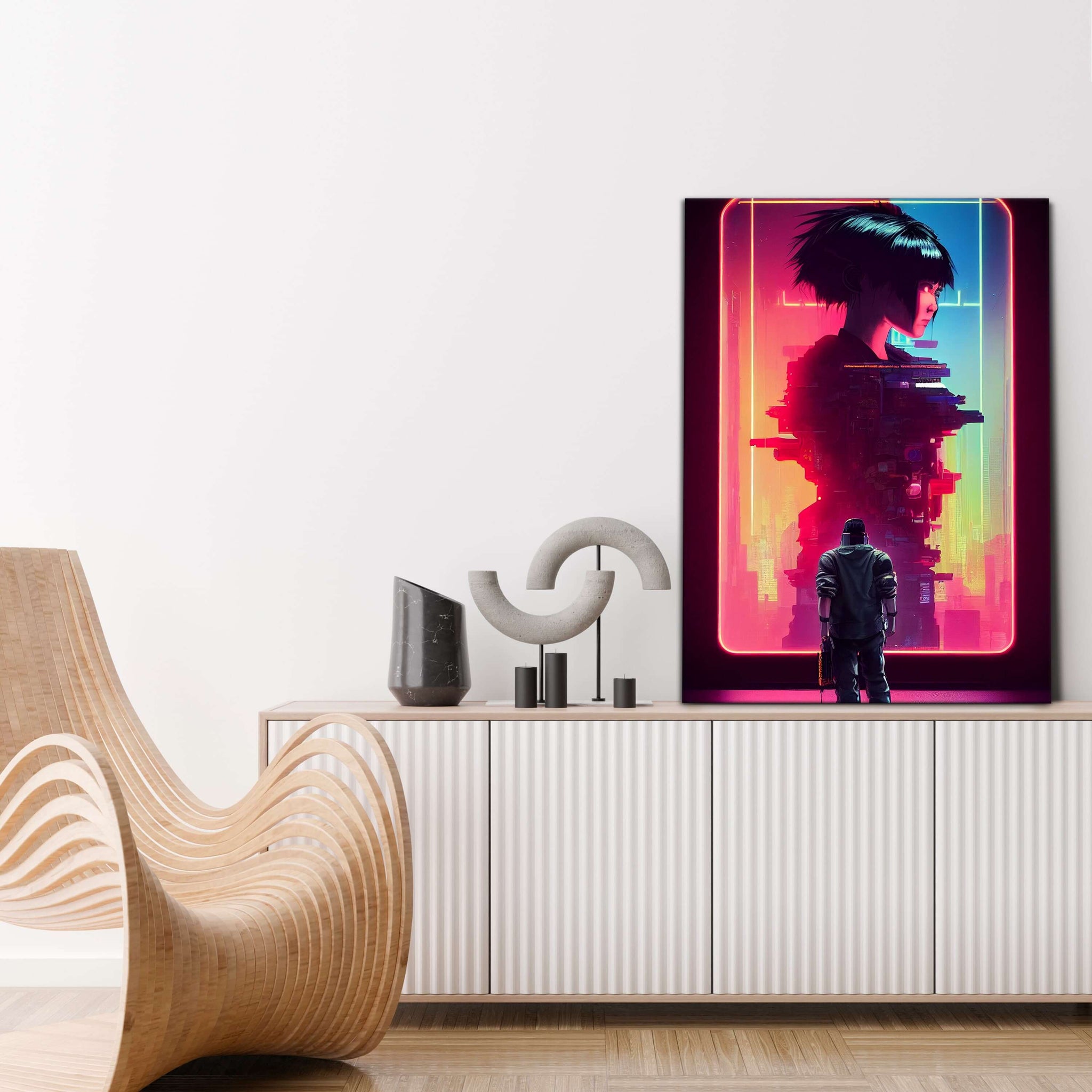 Loading image: Women Retro Cyberpunk Art | CYBER TECHWEAR®