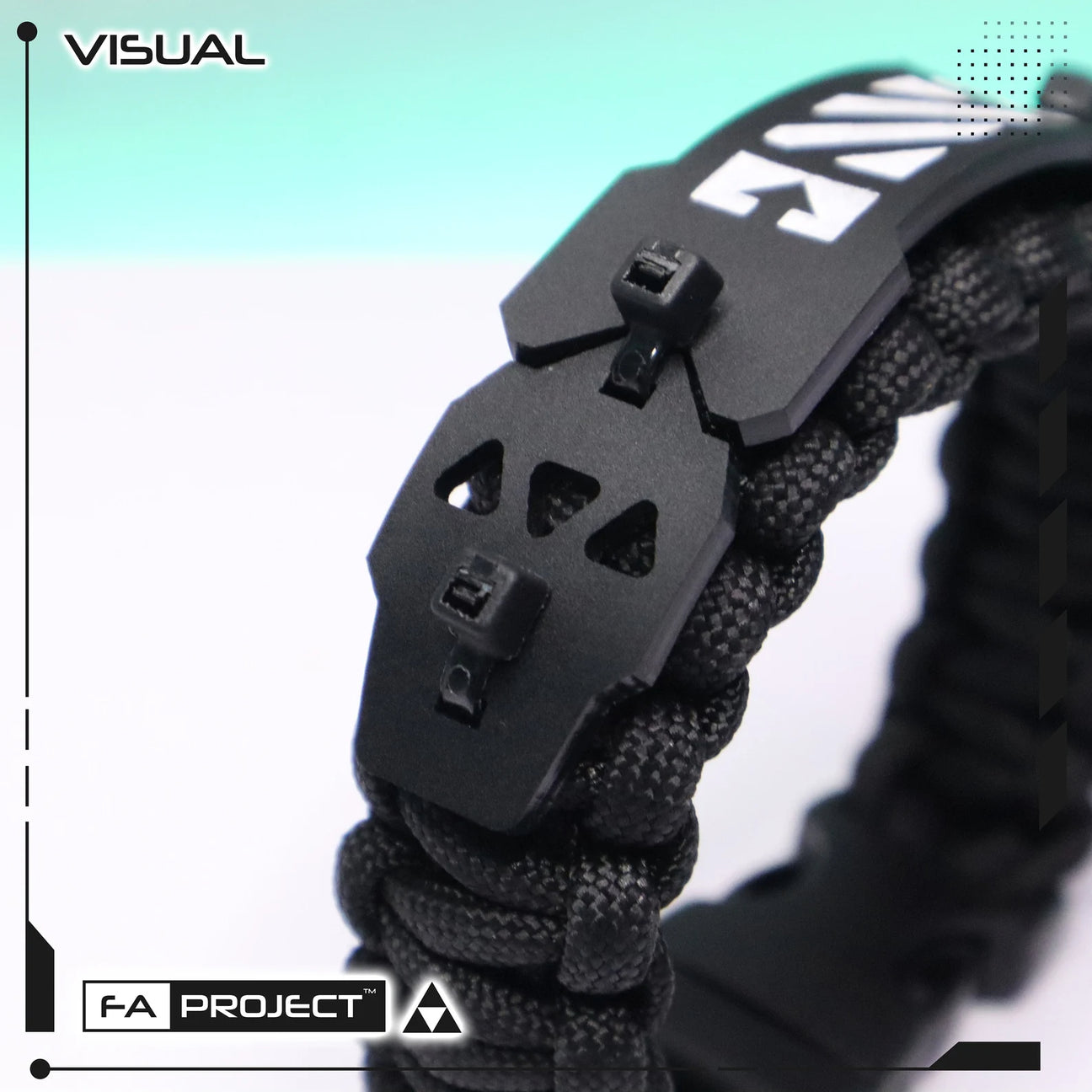 Loading image: Black Techwear Bracelet