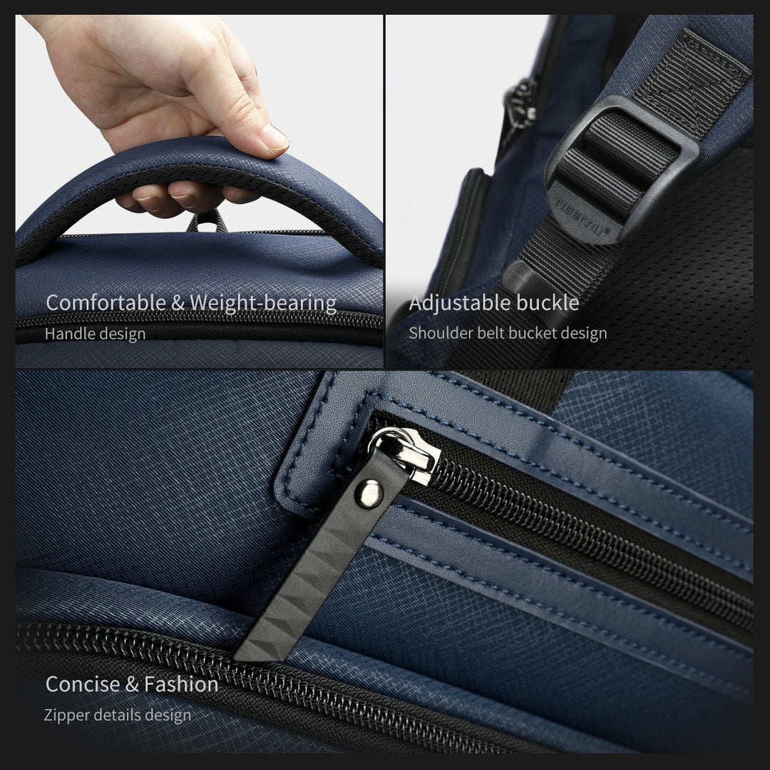 Blue Techwear Bag | CYBER TECHWEAR®