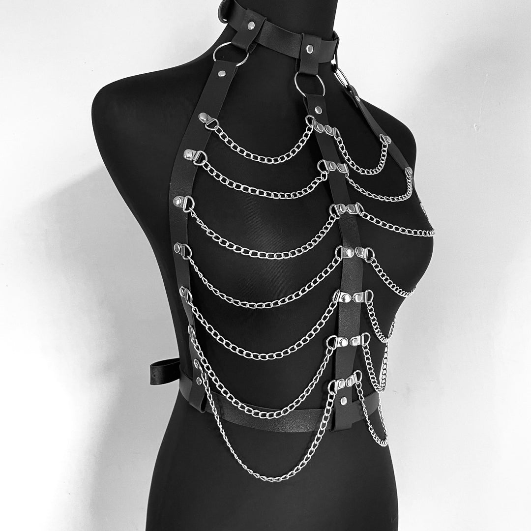 Loading image: Chain Techwear Harness | CYBER TECHWEAR®