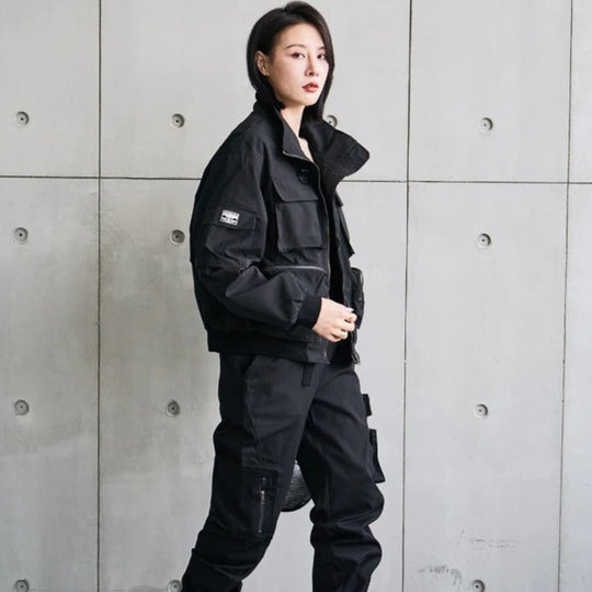 Cyberpunk Tech Wear Jacket | CYBER TECHWEAR®