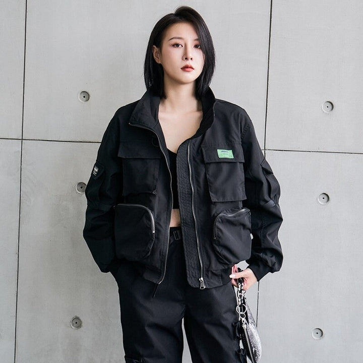 Loading image: Cyberpunk Tech Wear Jacket