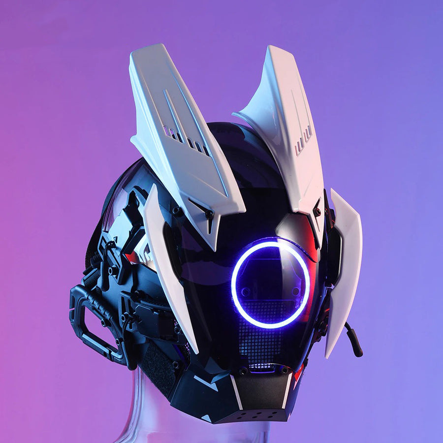 Warrior Cyberpunk Helmet | CYBER TECHWEAR®