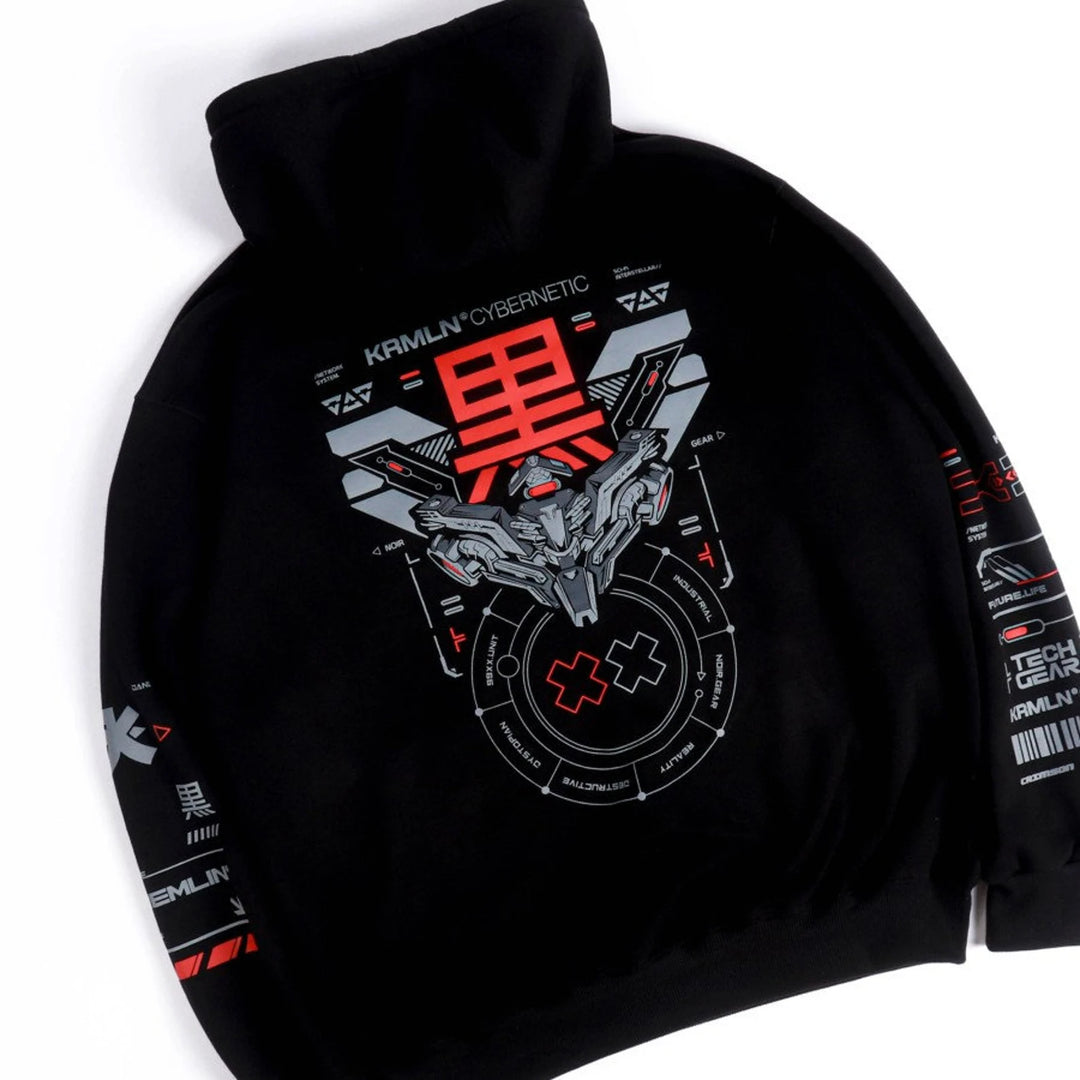 Cyberpunk Hoodie Tech Wear | CYBER TECHWEAR®
