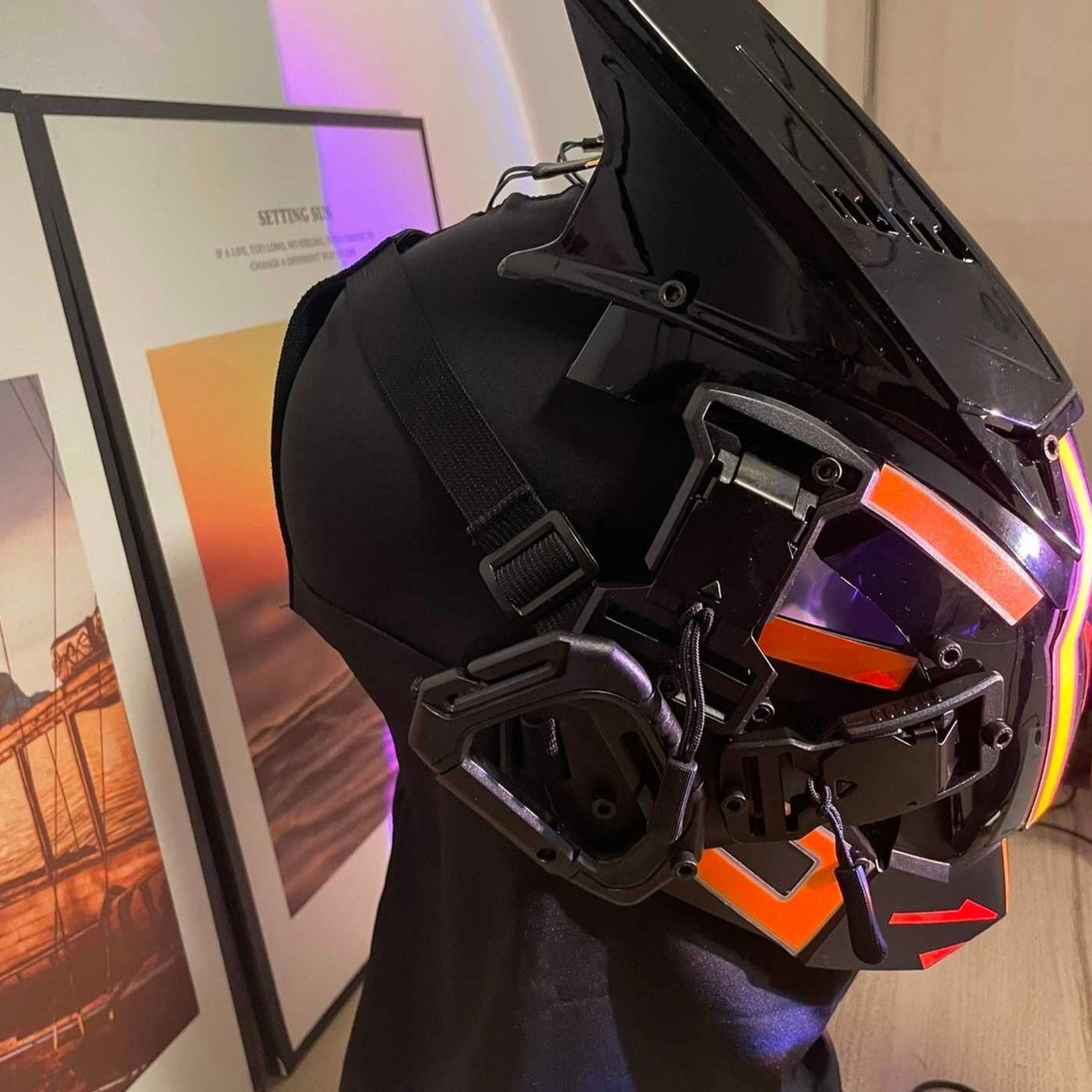 Cyberpunk Legendary Helmet | CYBER TECHWEAR®