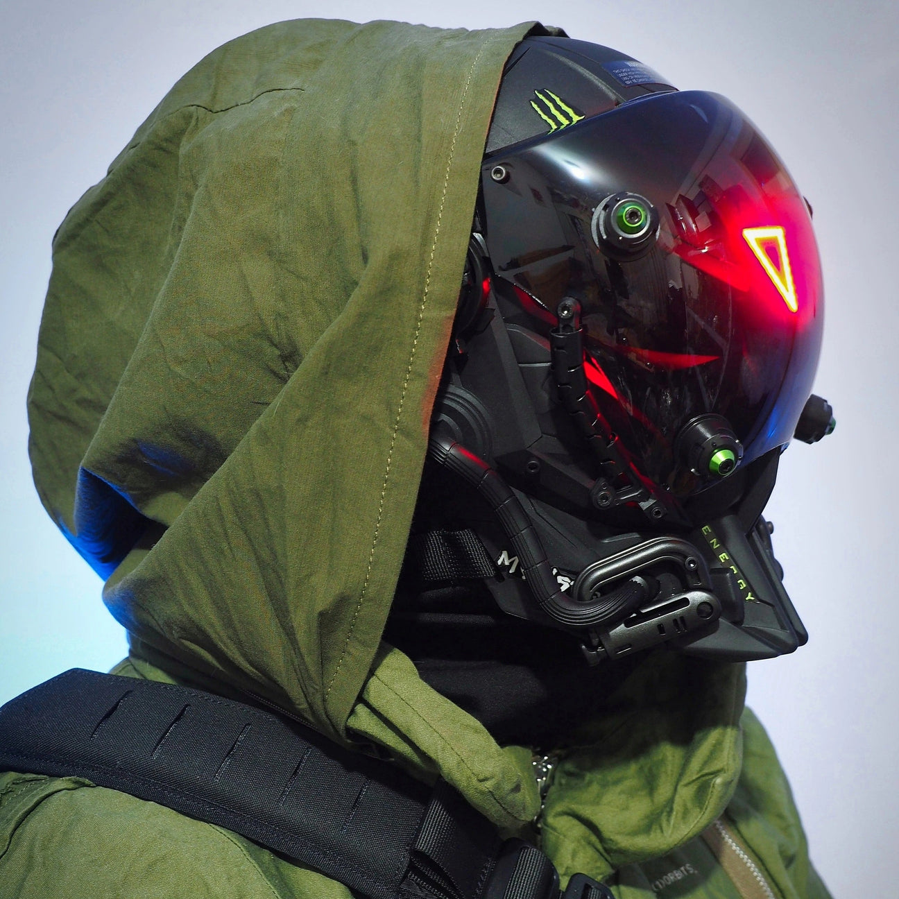 Cyberpunk Helmet Concept Art | CYBER TECHWEAR®