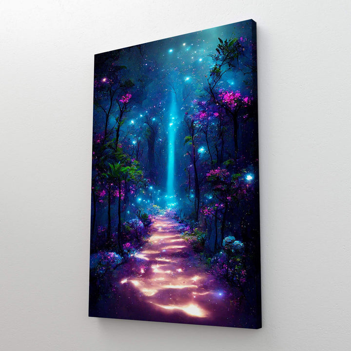 Fantasy Forest Cyberpunk Art | CYBER TECHWEAR®