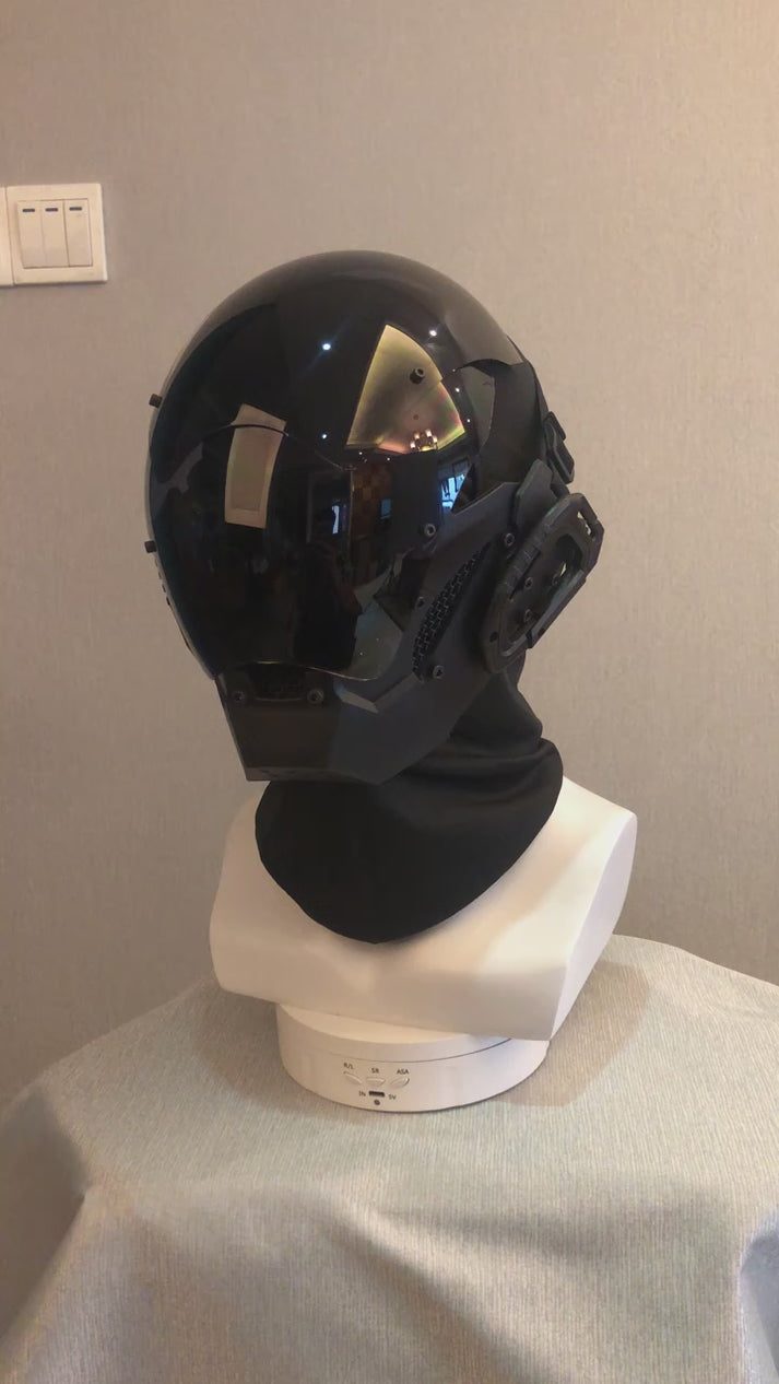 Loading image: Basic Cyberpunk Helmet