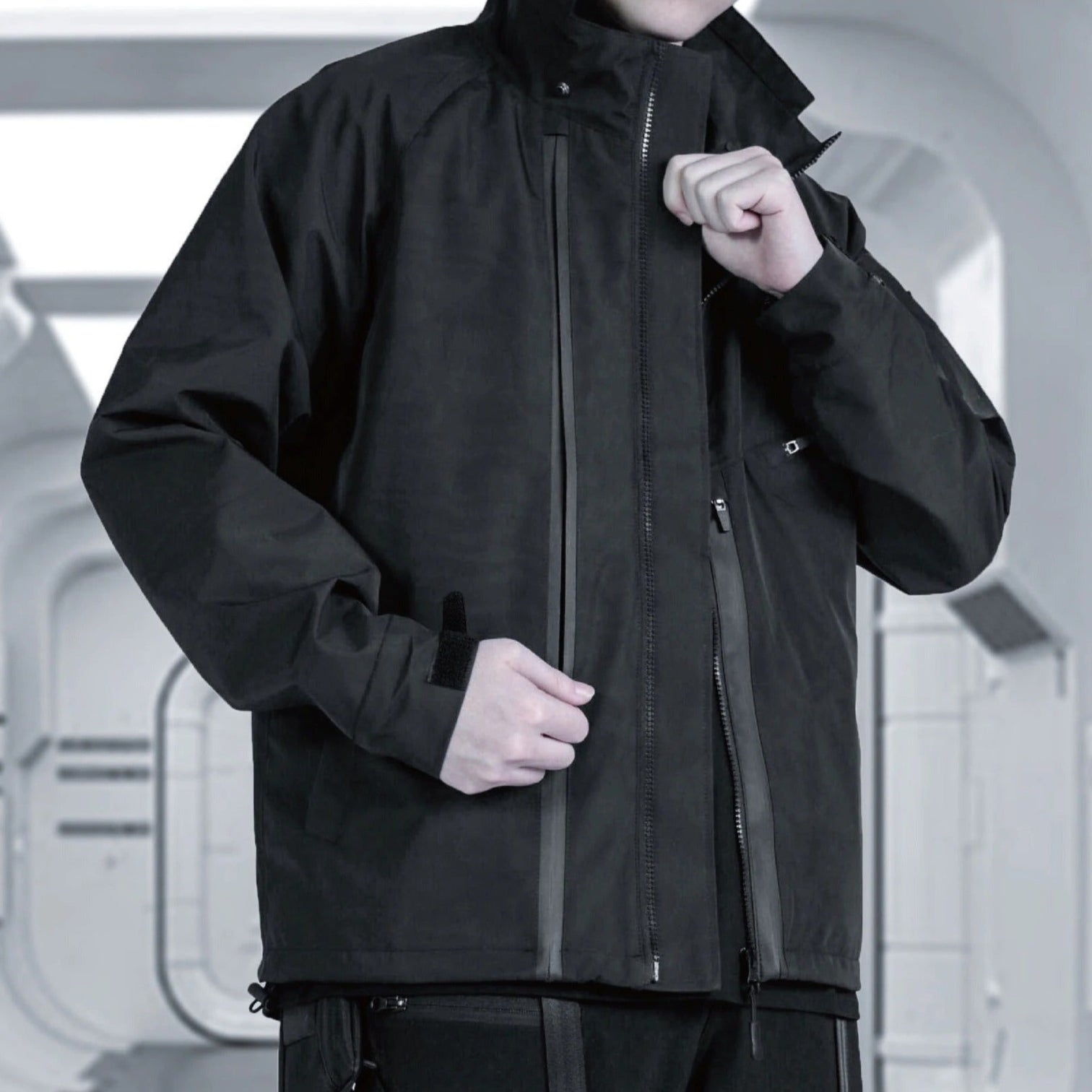 Techwear Rain Jacket | CYBER TECHWEAR®