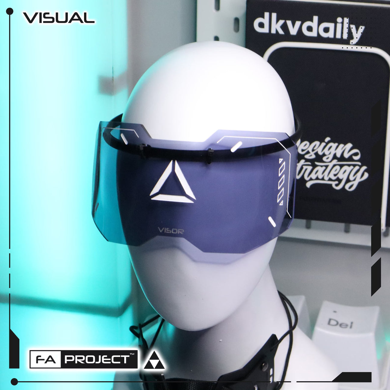 Glasses Futuristic Techwear | CYBER TECHWEAR®